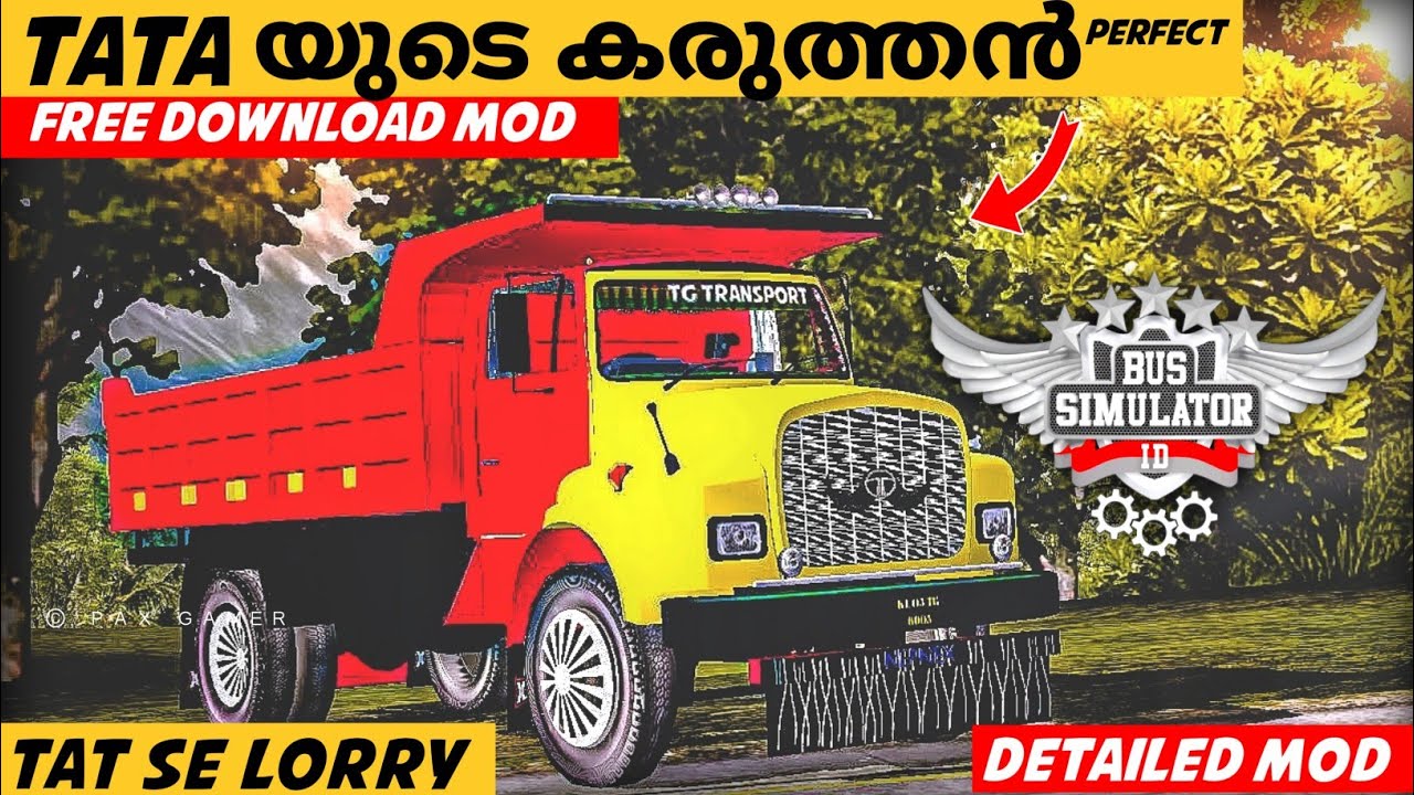 New Tata Se Lorry Mod RELEASED for Bussid 💖 || DOWNLOAD MOD || new ...