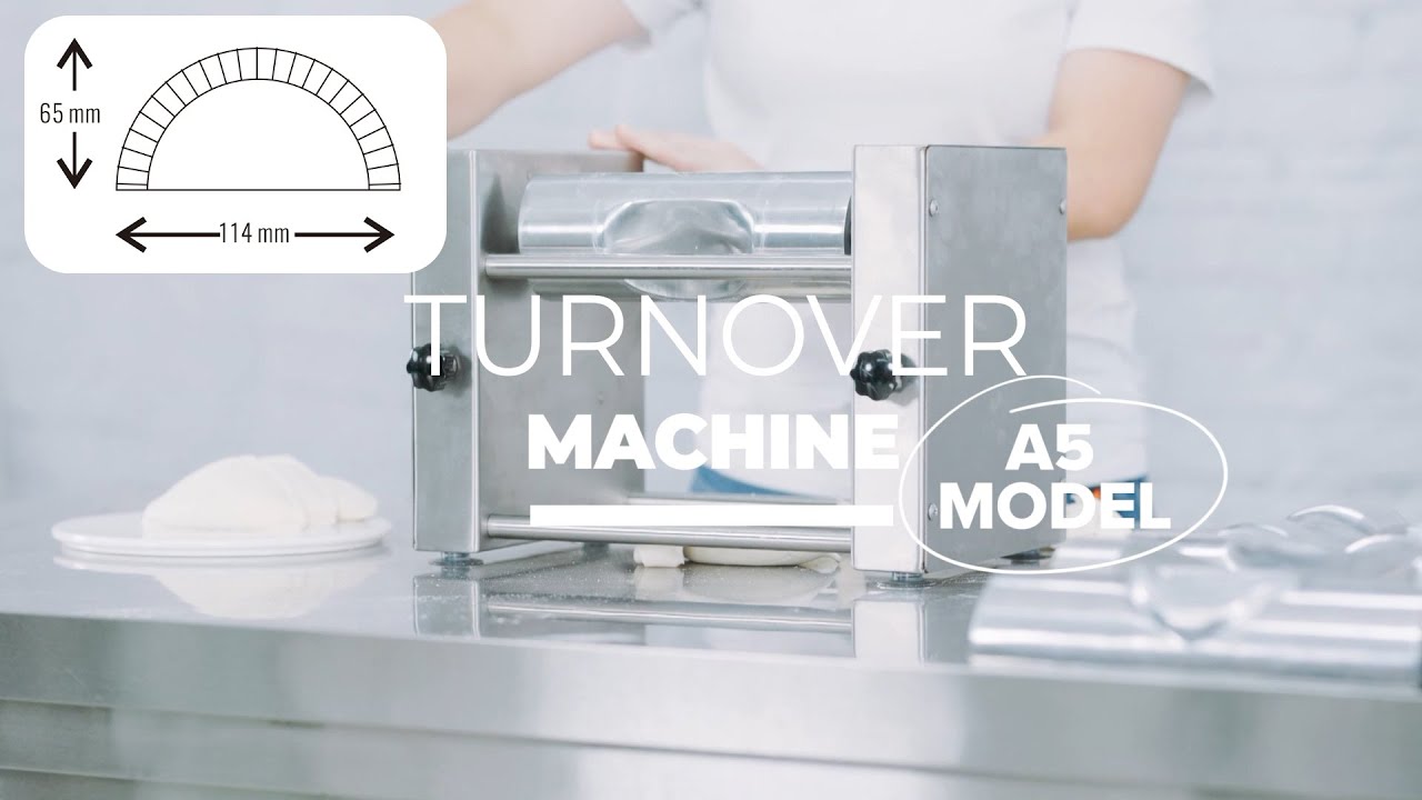 DEM-A5 Commercial Dumplings Samosa Maker Turnover Machine - YouTube