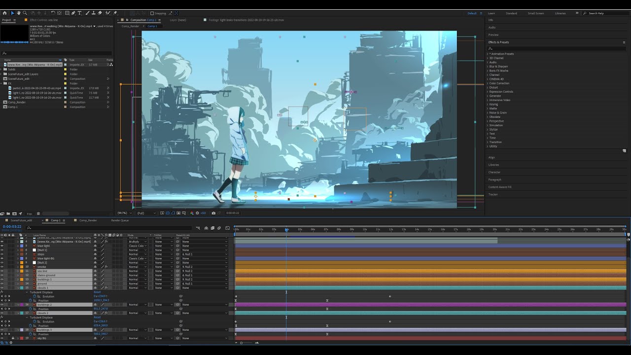 RSU : ANM214 : 2D to 2D Animated Scenes_PART 02 - YouTube