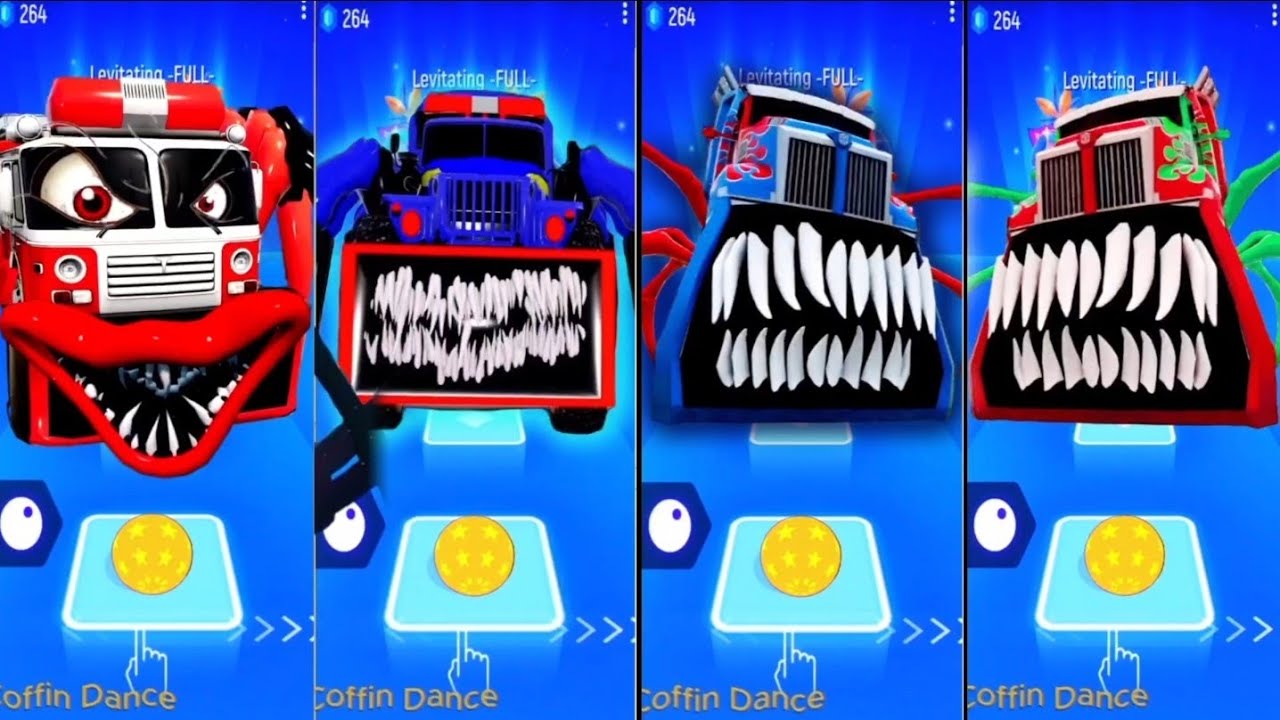 Mcqueen Spider vs Mack Truck Spider vs Police Truck Eater vs Police Car ...