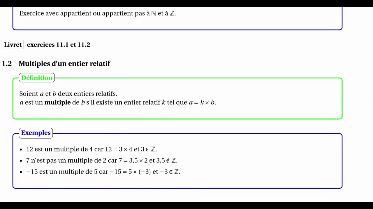Cours de Mathématiques Seconde 09 du 08/04/2020 - YouTube