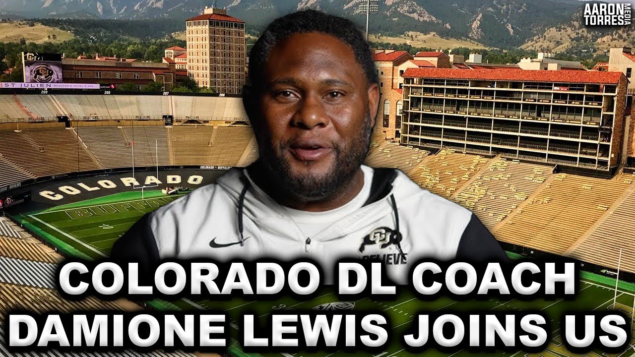 Colorado D-Line coach Damione Lewis JOINS THE SHOW! TALKING DEION ...