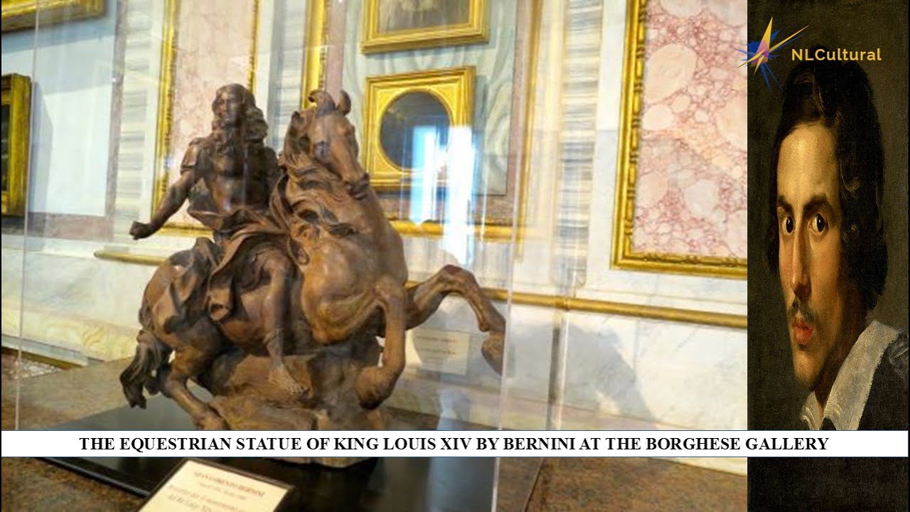 The Equestrian Statue of King Louis XIV by Bernini at the Borghese ...