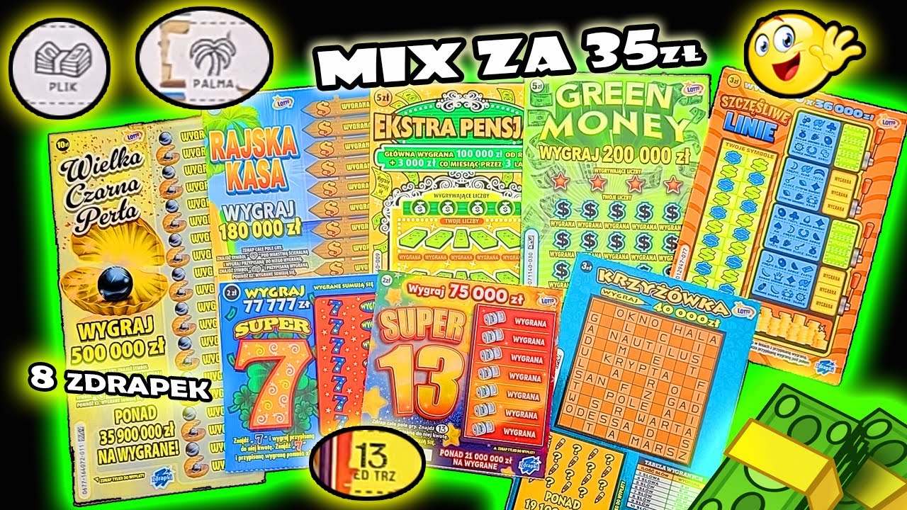 😱 @Zdrapki lotto 😱 LOTTO MIX za 35ZŁ😱 #zdrapki 😉 @Zdrapersony - YouTube