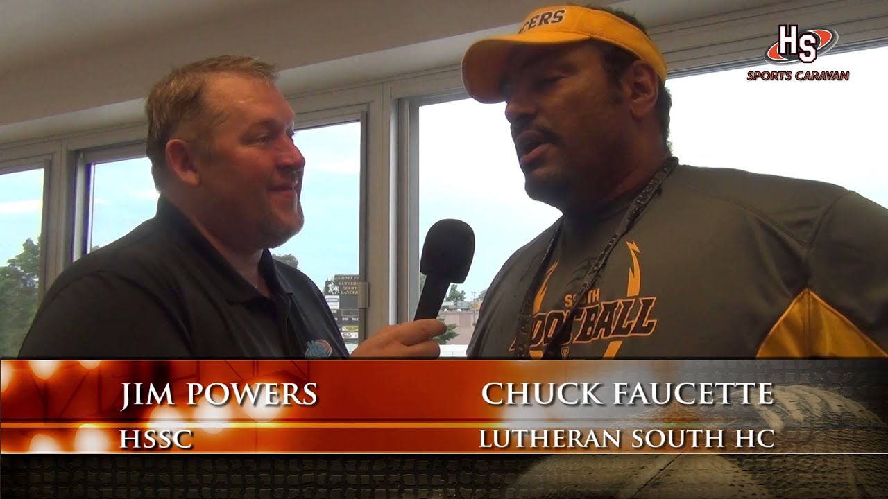Lutheran South HC Chuck Faucette - YouTube