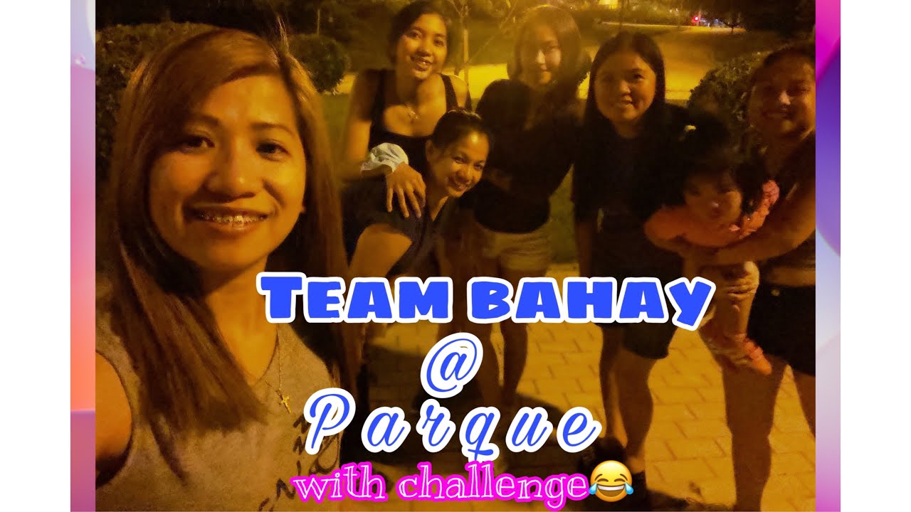 Walking at night with team Bahay with PATAGALAN CHALLENGE - YouTube
