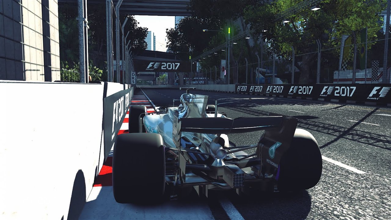 2017 Mercedes F1 W08 EQ Power- Australia Melbourne Hotlap - YouTube