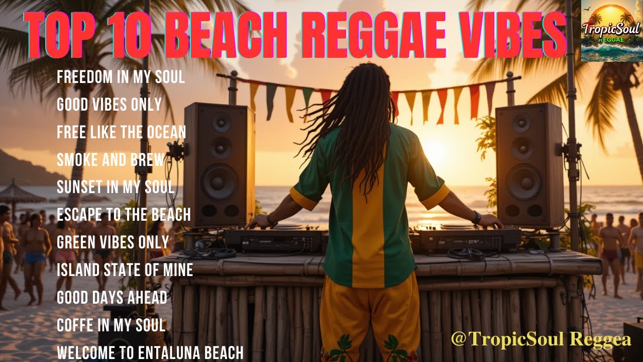 BEST REGGEA SONGS WITH A BEACH AND RELAXING FEEL " - YouTube