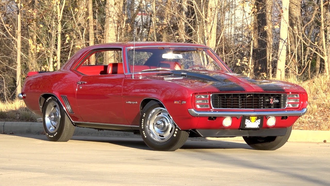 1969 Chevrolet Camaro Z28 Red