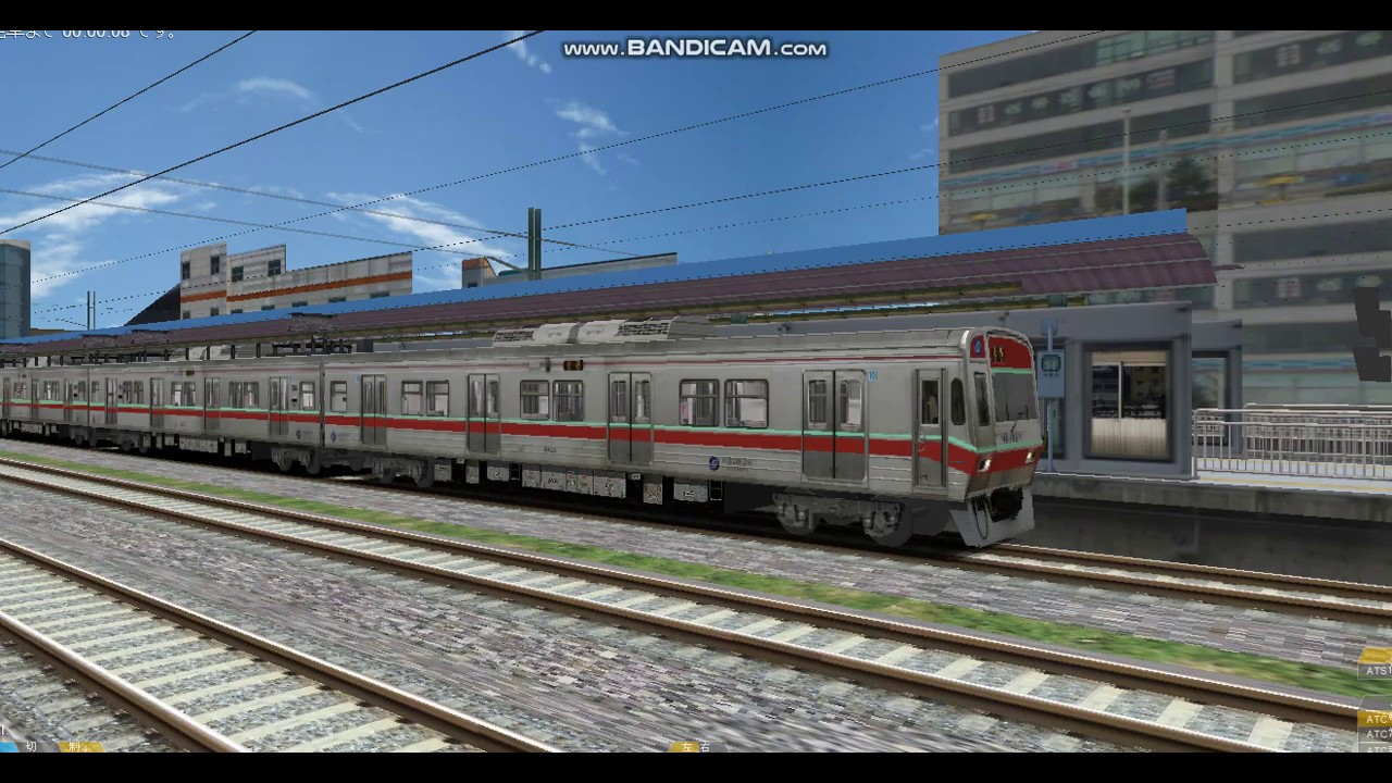 openbve ソウル交通公社1000系VVVF車 - YouTube