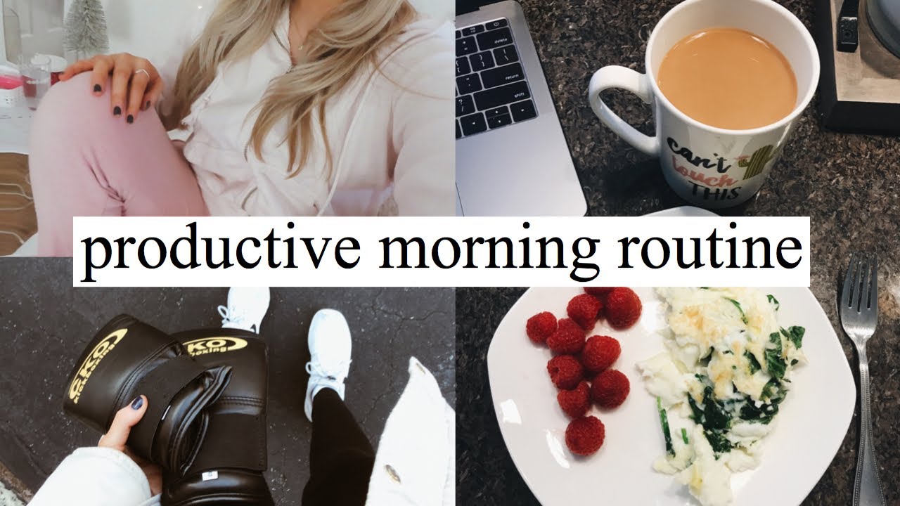 HEALTHY MORNING ROUTINE // winter 2020 - YouTube