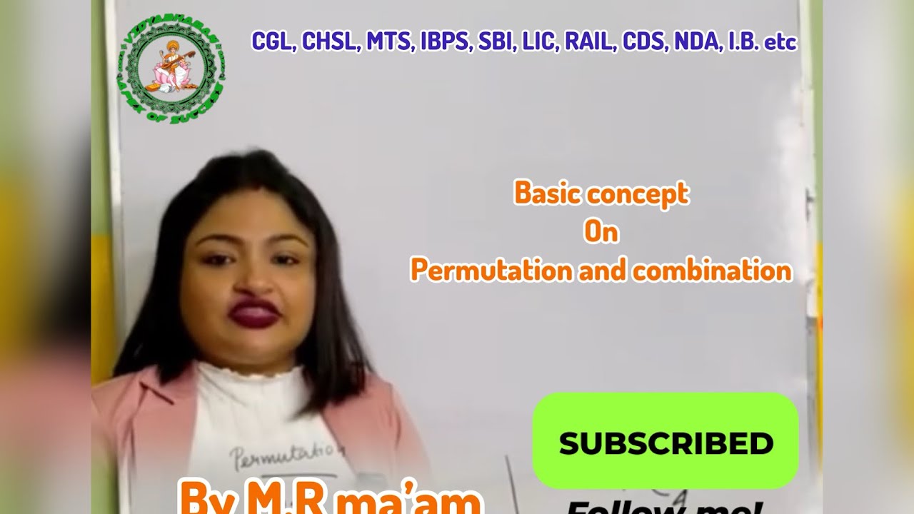Basic Idea of Permutation & Combination 🔥🔥Tricks & Shortcuts I IBPS ...