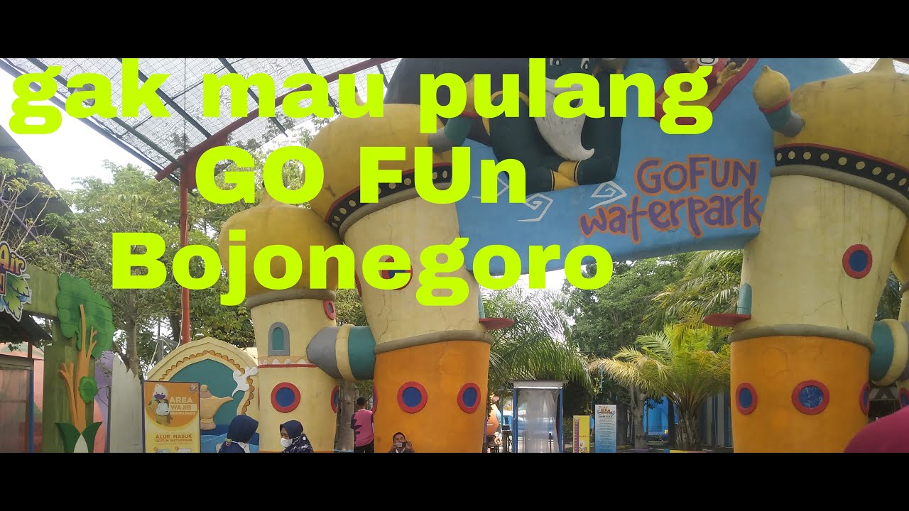 Akhir pekan kita di wisata GOFUN BOJONEGORO - YouTube