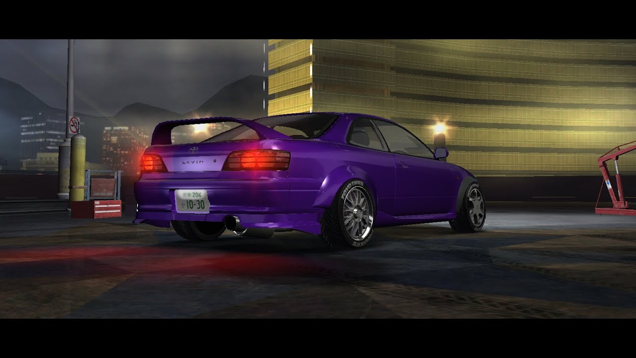Toyota Corolla Levin AE111 NFS Carbon Sha_Do 車道 - YouTube