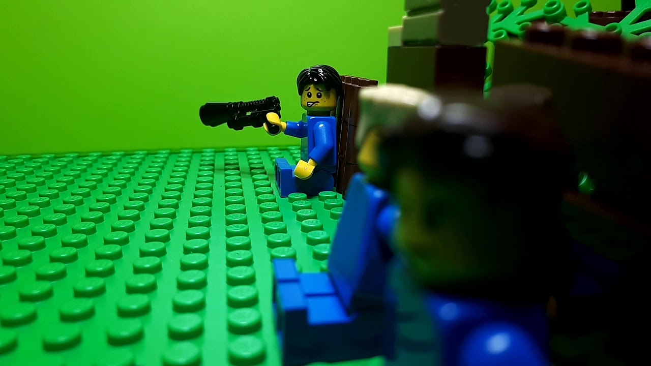 레고 페인트 건 서바이벌 Lego paint gun survival - YouTube