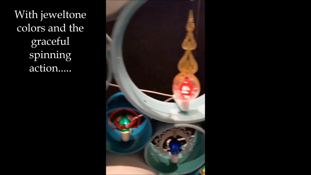 2019 GOLDEN GLOW CONVENTION MERRY GLOW ROUND DISPLAY TREE - YouTube