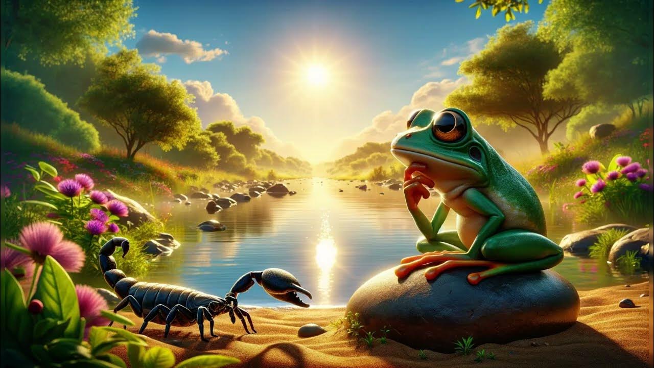 The Scorpion and the Frog - (moral stories | videos for kids) - YouTube