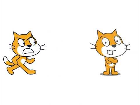 Scratch cat evolution - YouTube