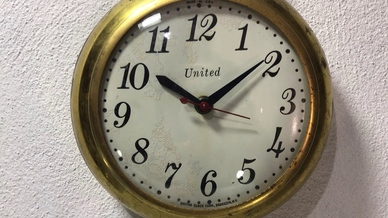 Reloj Eléctrico tipo bolsillo United - YouTube
