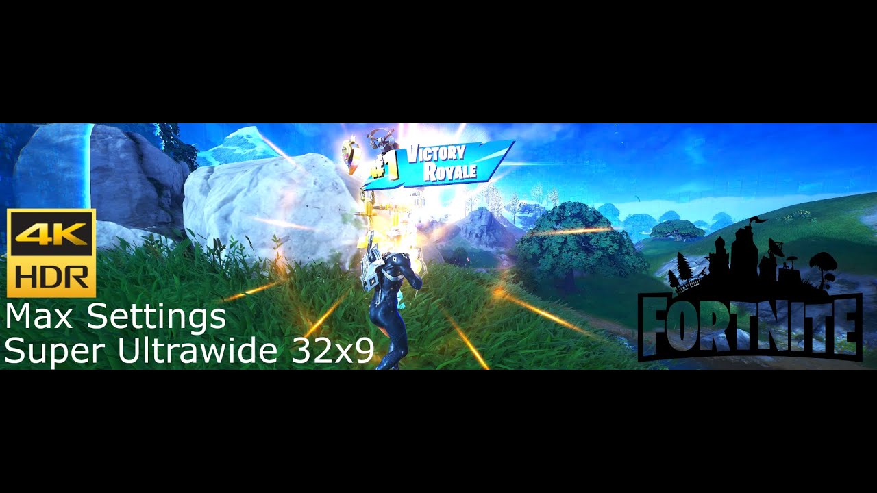 Fortnite Super Ultrawide 32x9 - YouTube