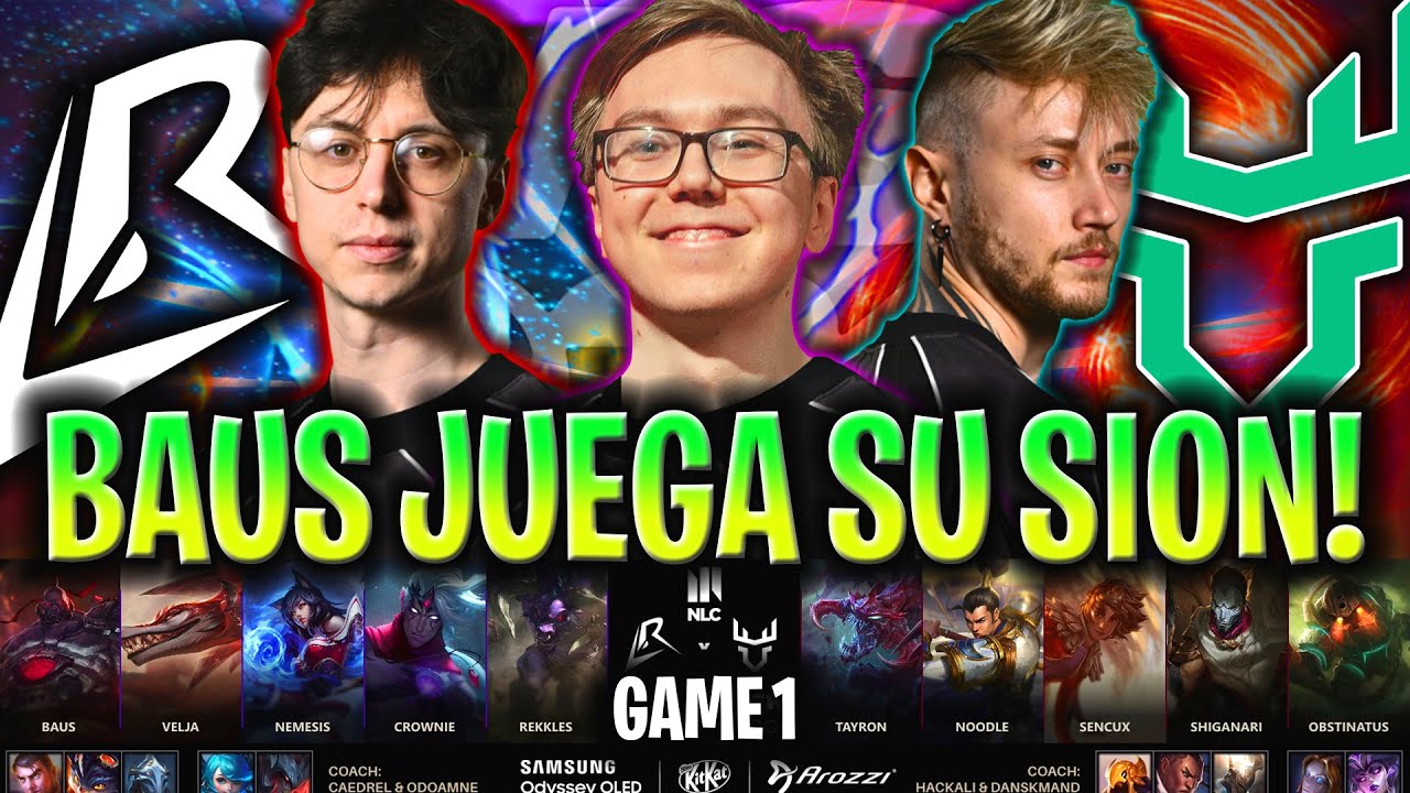 BAUS JUEGA SU ICONICO SION CON LOS RATONES! | LOS RATONES vs VERDANT GAME 1 NLC SPRING PLAYOFFS ...