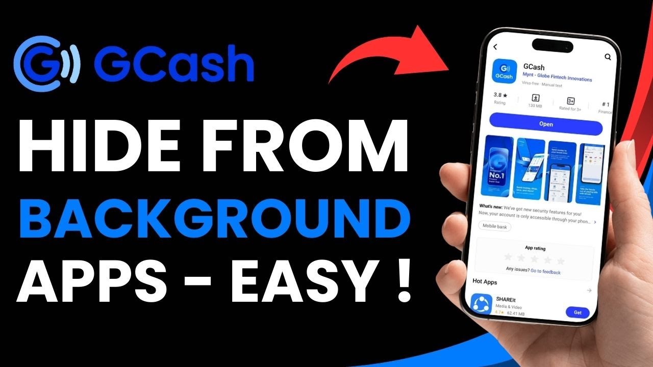 How to Hide GCash from Background Apps! (Anti-Screenshot) - YouTube