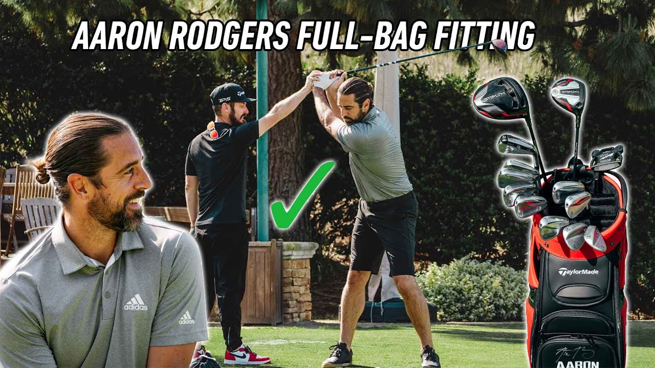 Aaron Rodgers Full Bag Fitting at The Kingdom | TaylorMade Golf - YouTube