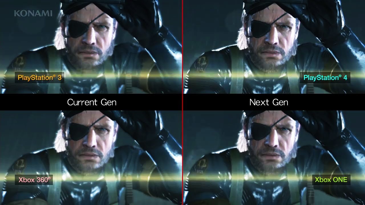 Metal Gear Solid 5 Graphics Comparison PS4 Vs Xbox One - YouTube