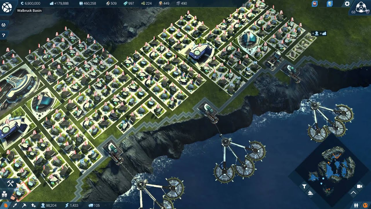 ANNO 2205 Gameplay Part 48 - 500k Employees - YouTube