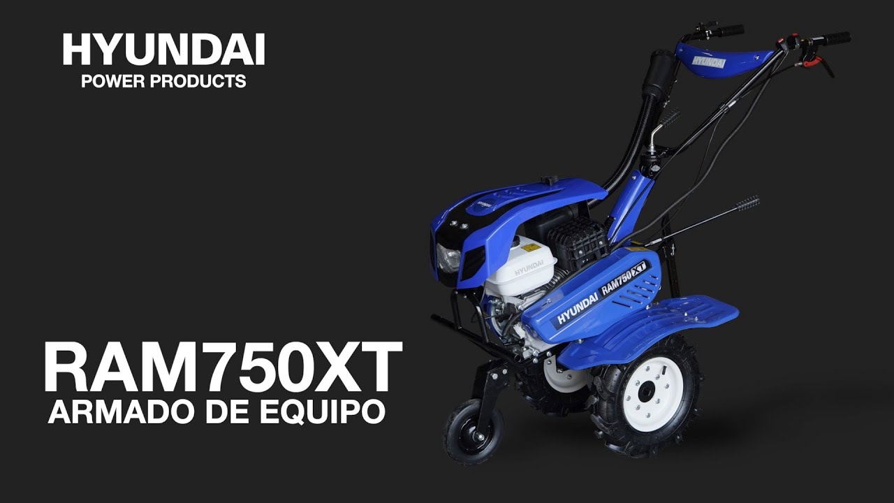 ¡APRENDE A ARMARLA! | MOTOAZADA PROFESIONAL HYUNDAI RAM750XT - YouTube