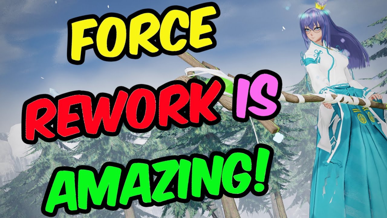 [PSO2:NGS] Force Rework is a huge W! - YouTube