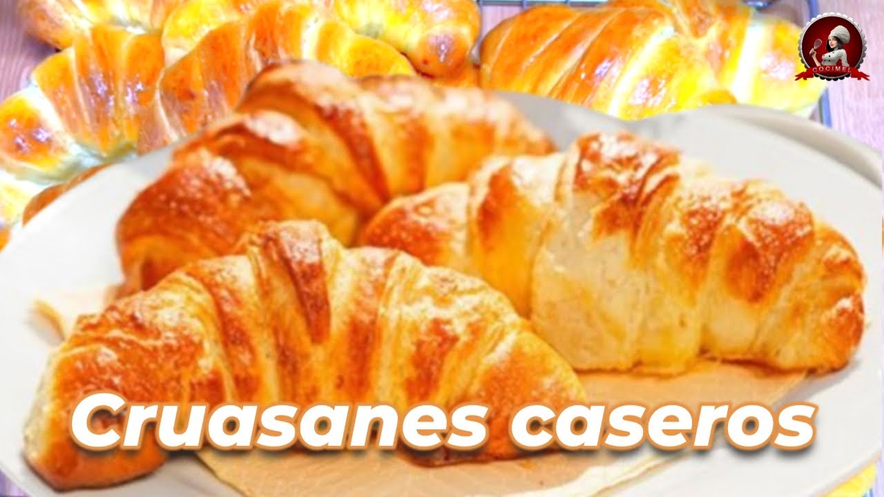 Croissants como los de FRANCIA! 🥐 Cruasanes caseros - YouTube
