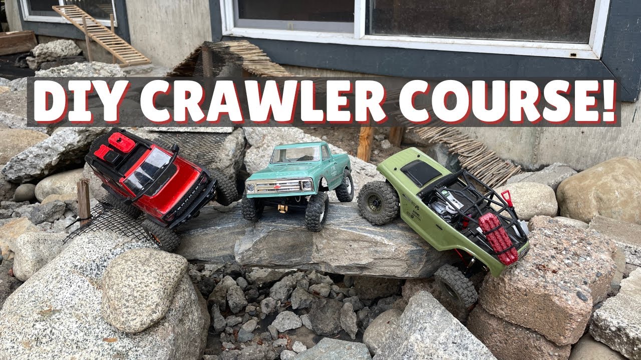 DIY 1/24 RC Crawler Course With Teeter Totter! (Axial SCX24) Part 1 ...