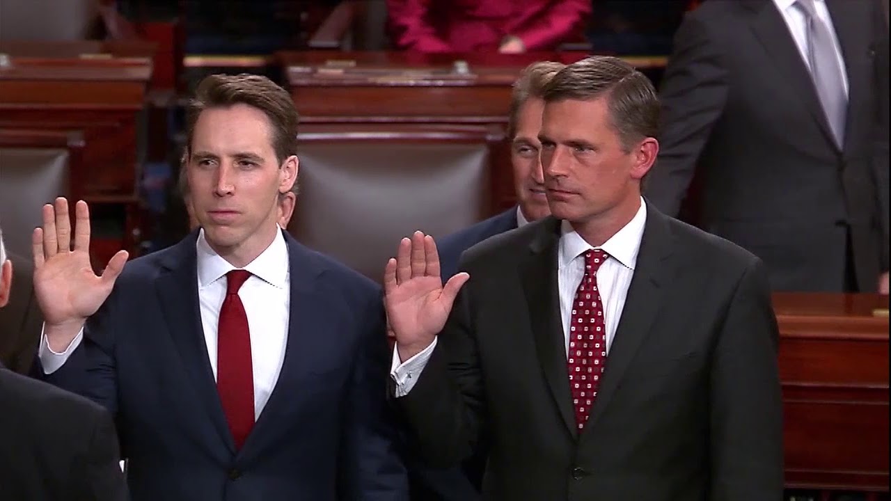 Swearing in of U.S. Senator Martin Heinrich - Senate Floor Jan. 3, 2019 ...