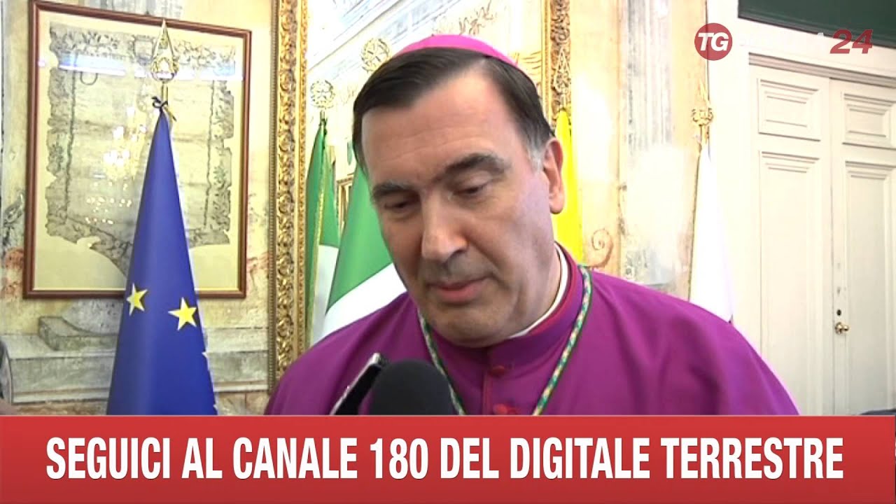 MASSAFRA VISITA VESCOVO MONS. CLAUDIO MANIAGO - YouTube