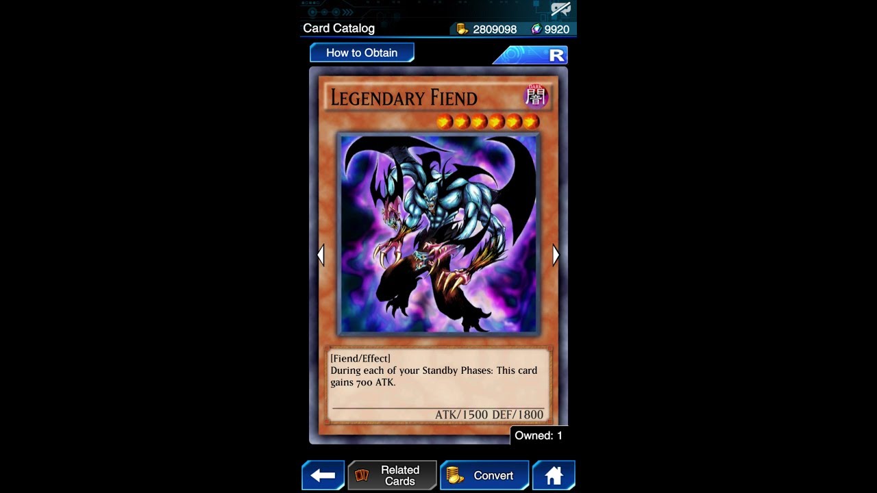 Yugioh Duel Links - How to farm with Legendary Fiend? - YouTube
