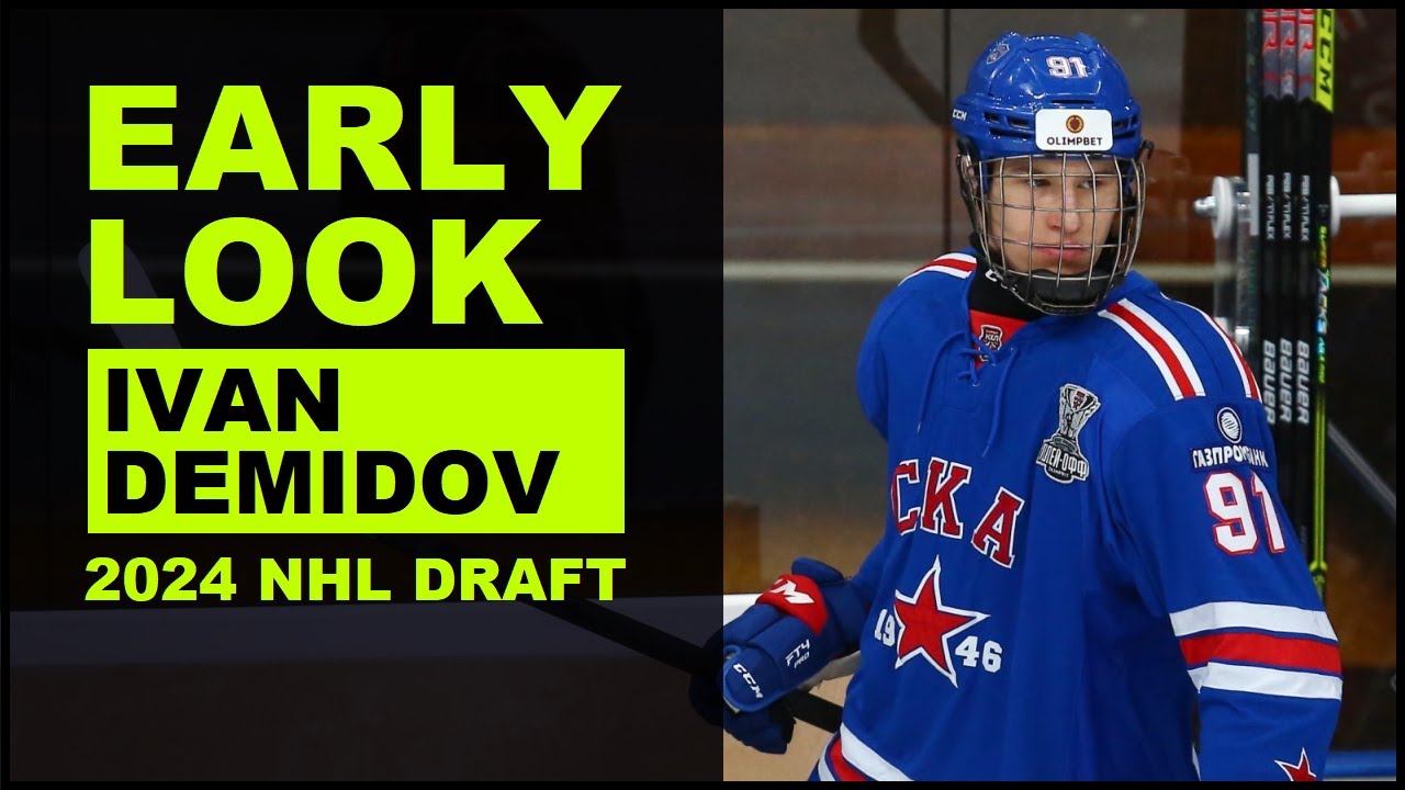 IVAN DEMIDOV Highlights | 2024 NHL Draft Early Look - YouTube