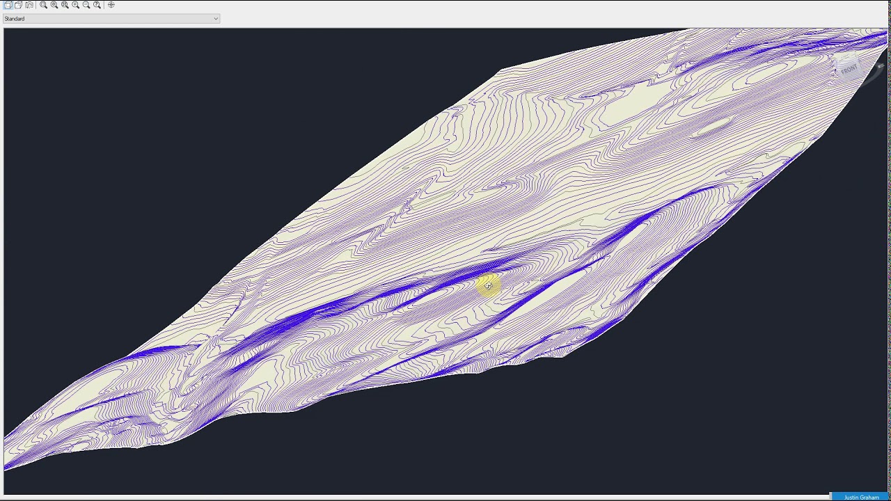 Civil 3D- Basics 1 Surfaces - YouTube