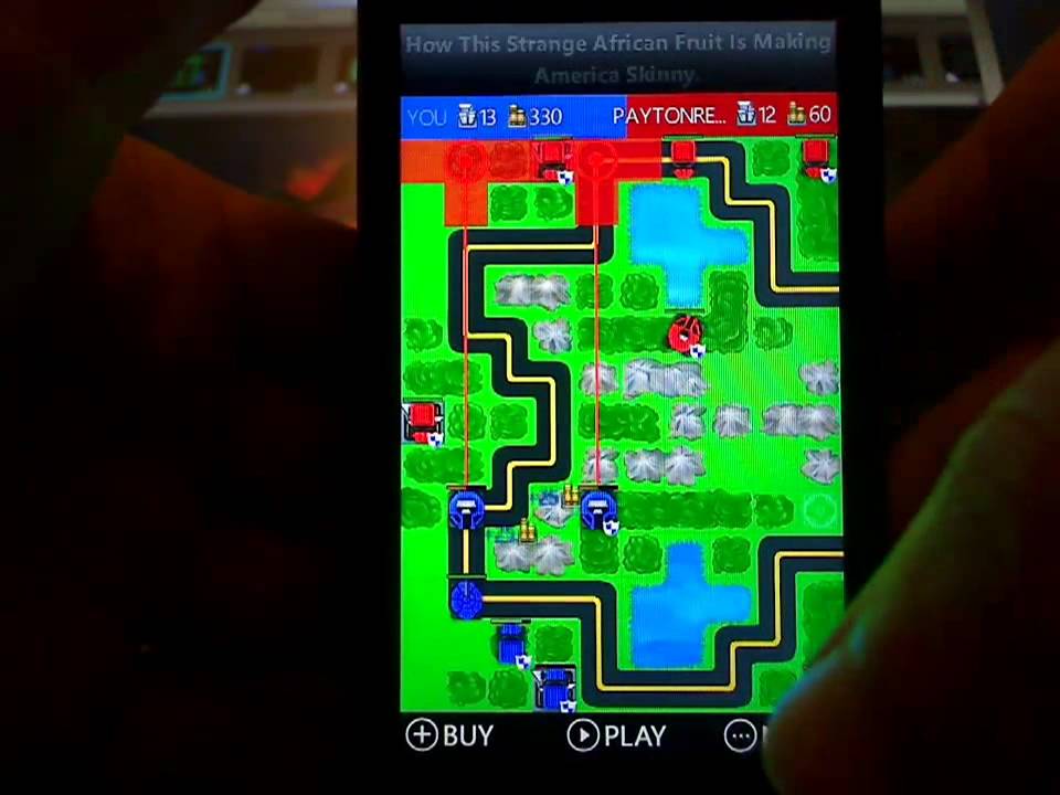 Tanks windows phone game review - YouTube