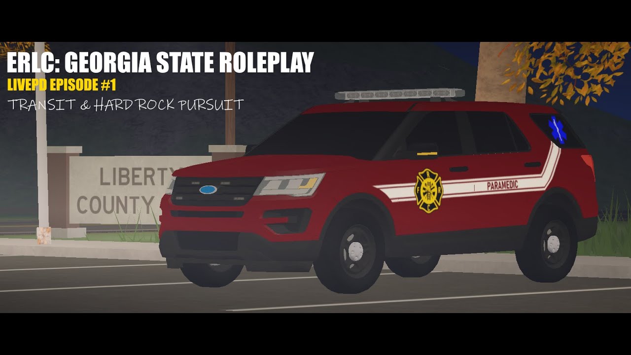 ERLC:GSRP LIVEPD Episode #1 - YouTube