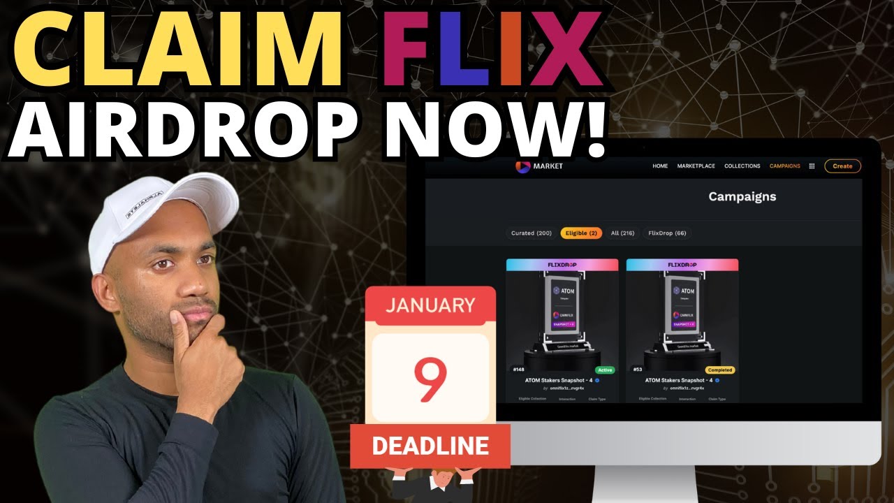 $FLIX (OmniFlix) Airdrop is Live! (All Steps Shown) - YouTube