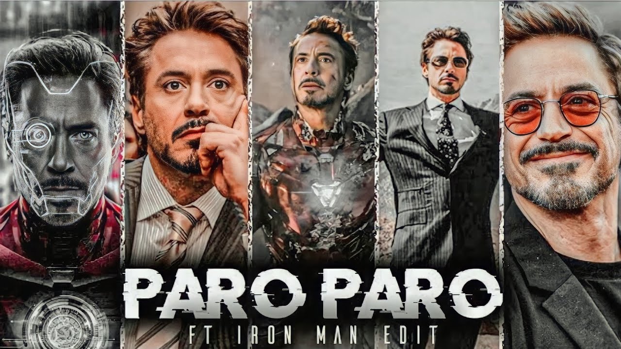 PARO PARO f.t IRON MAN EDIT VIDEO #ironman #paroparostatus #paroparo # ...