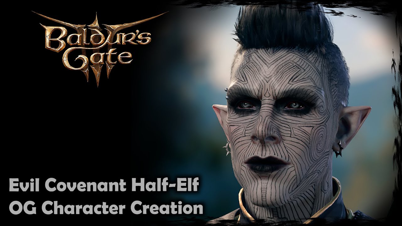 BALDUR'S GATE 3 || Evil Covenant High-Elf [Original Character #9 ...
