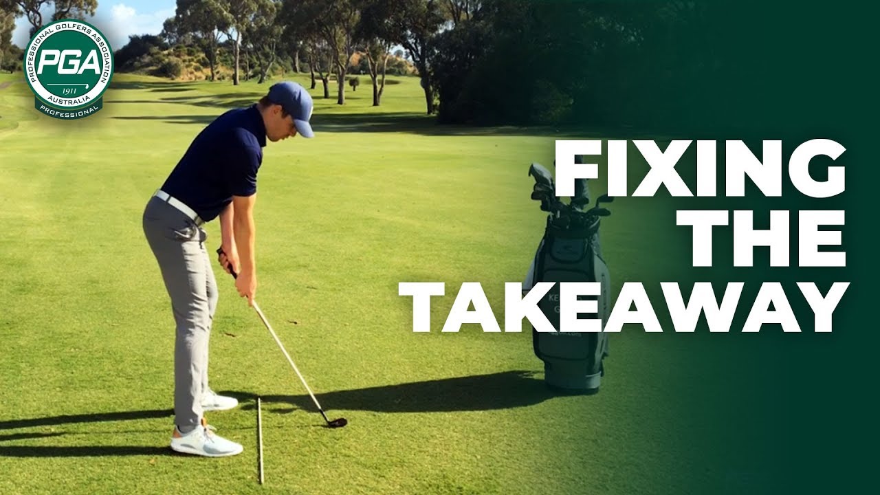 Fixing the Takeaway | PGA Golf Tips - YouTube