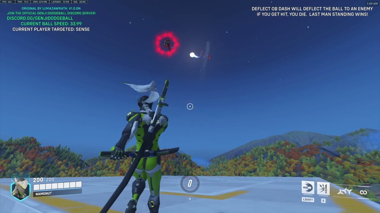 OW2 | mod map genji balls กีนจิบอล | โอเวอร์วอตช์ 2 - YouTube