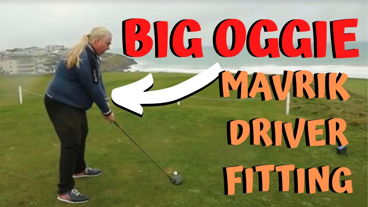 BIG OGGIE CALLAWAY MAVRIK DRIVER FITTING - YouTube