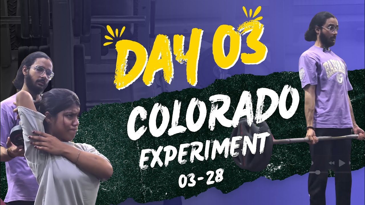 Colorado experiment day 03 - YouTube