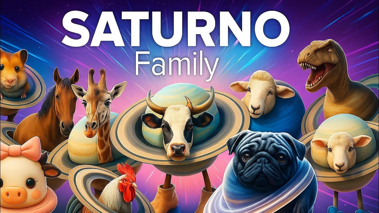 All Saturno Saturnita Family Italian Brainrot - YouTube