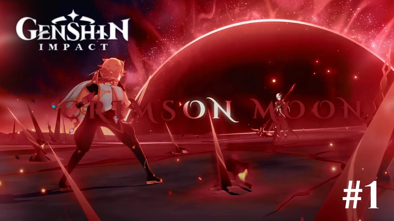 "Arlecchino's Domain Expansion: Crimson Moon Unleashed!"| 2K 60fps ...