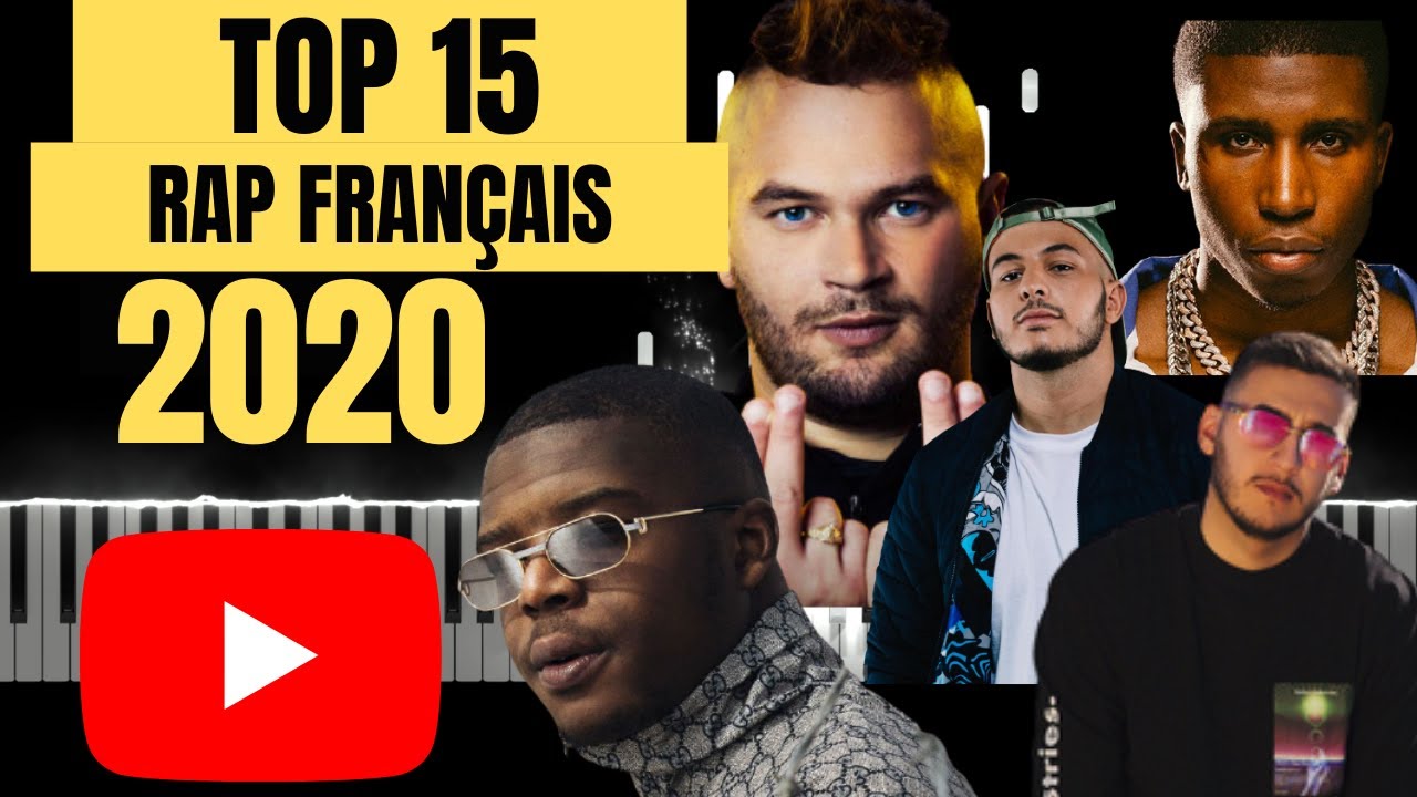 15 HITS DU RAP FRANÇAIS 2020 !! 8 MINUTES ! (TUTORIEL PIANO FACILE ...